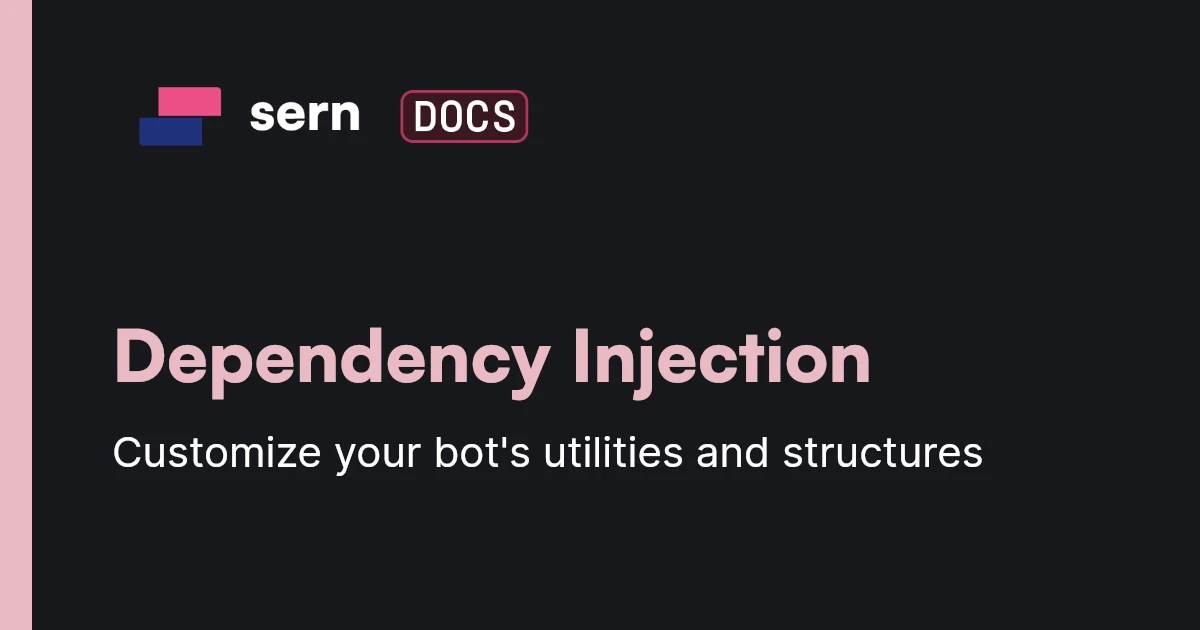 Dependency Injection | sern